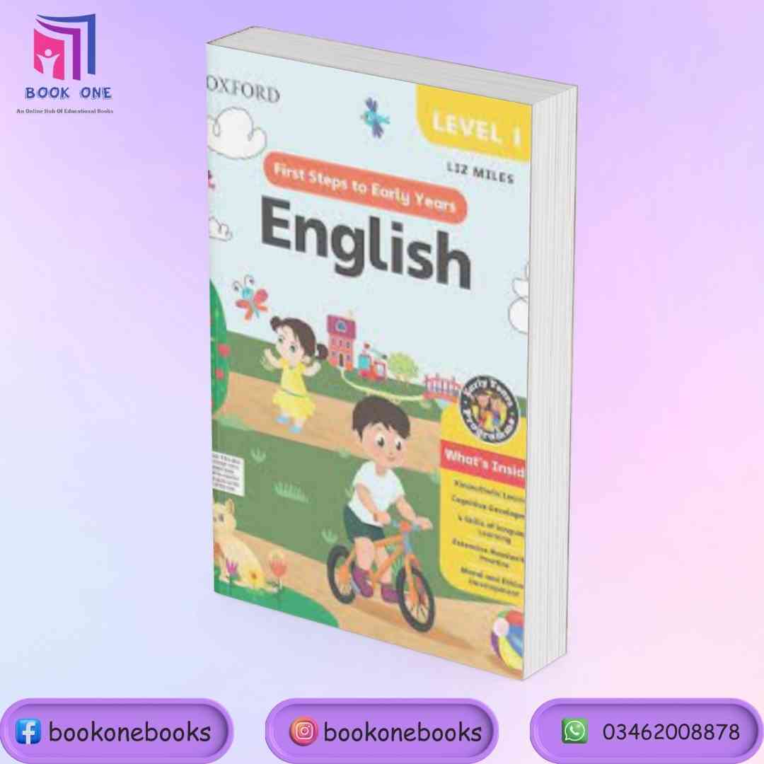 First Steps to Early Years English Level 1 – BOOKONE.PK