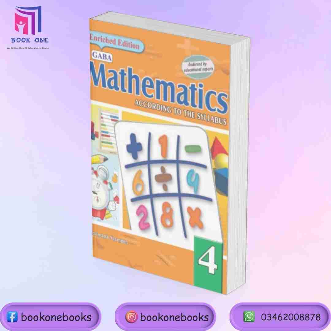 Gaba Mathematics Book 4 – BOOKONE.PK