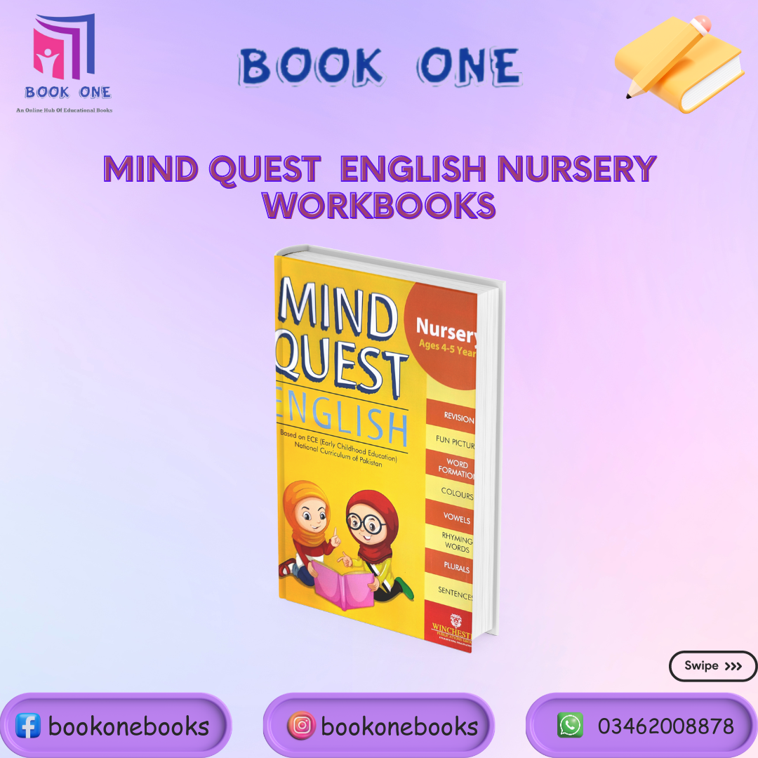 Mind Quest English Book Nursery – BOOK ONE
