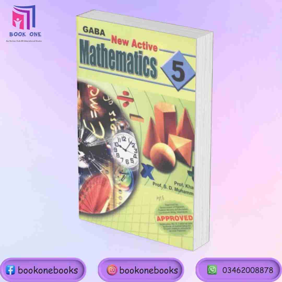 Gaba New Active Mathematics Book 5 – BOOKONE.PK