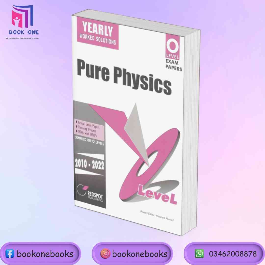Redspot O Level Pure Physics Yearly 2023 Edition – BOOKONE.PK
