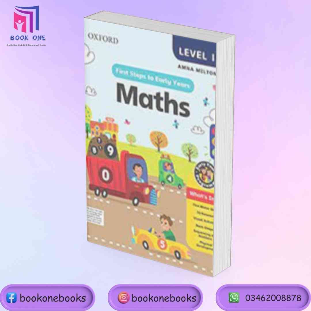 First Steps to Early Years Maths Level 1 – BOOKONE.PK