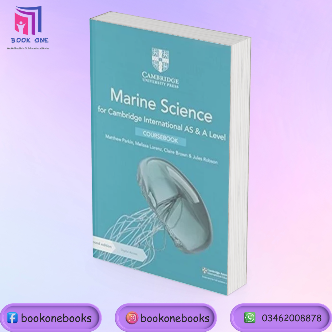 Cambridge As And A Level Marine Science Coursebook With Digital Access Bookone Pk