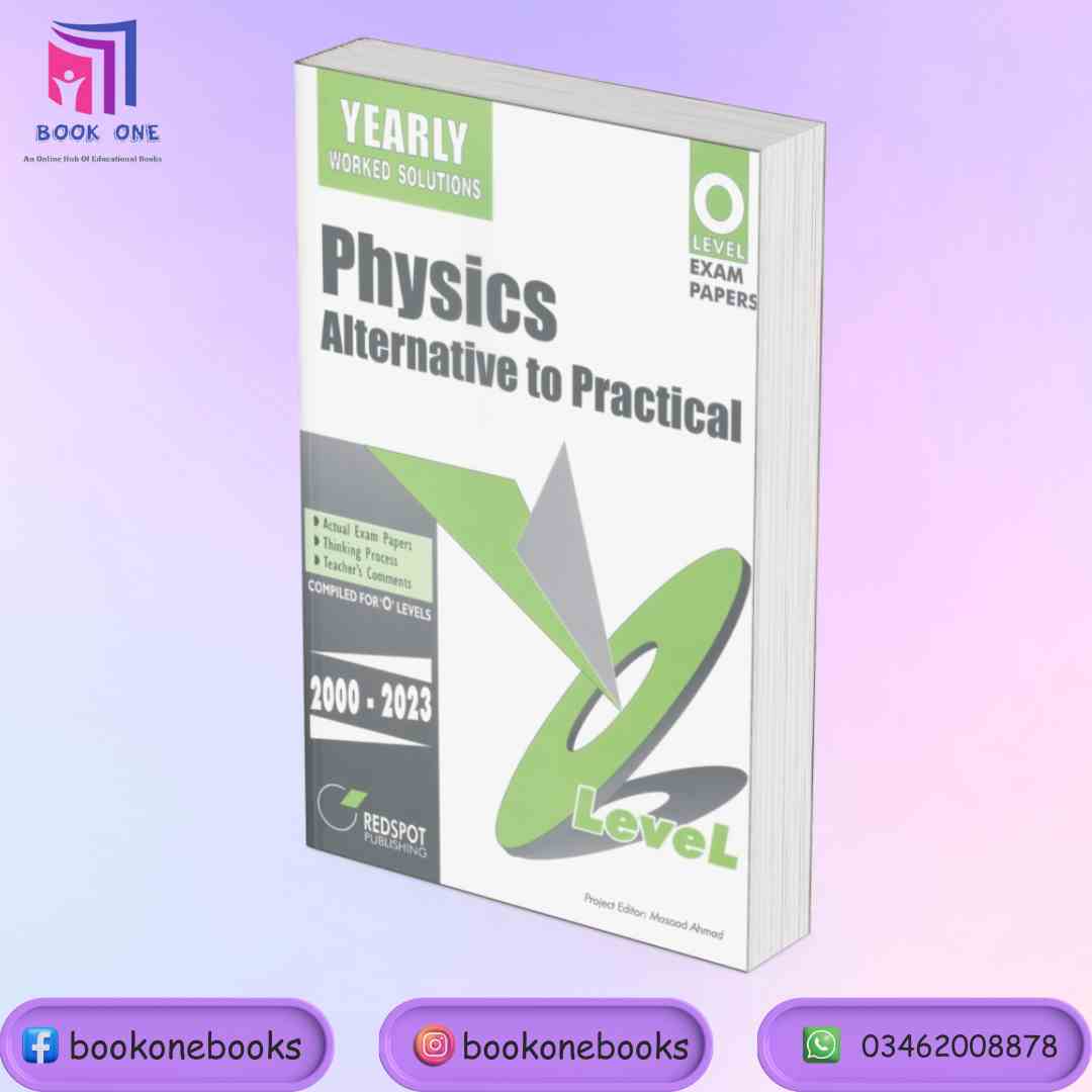 Redspot O Level Physics ATP Yearly 2024 Edition – BOOKONE.PK