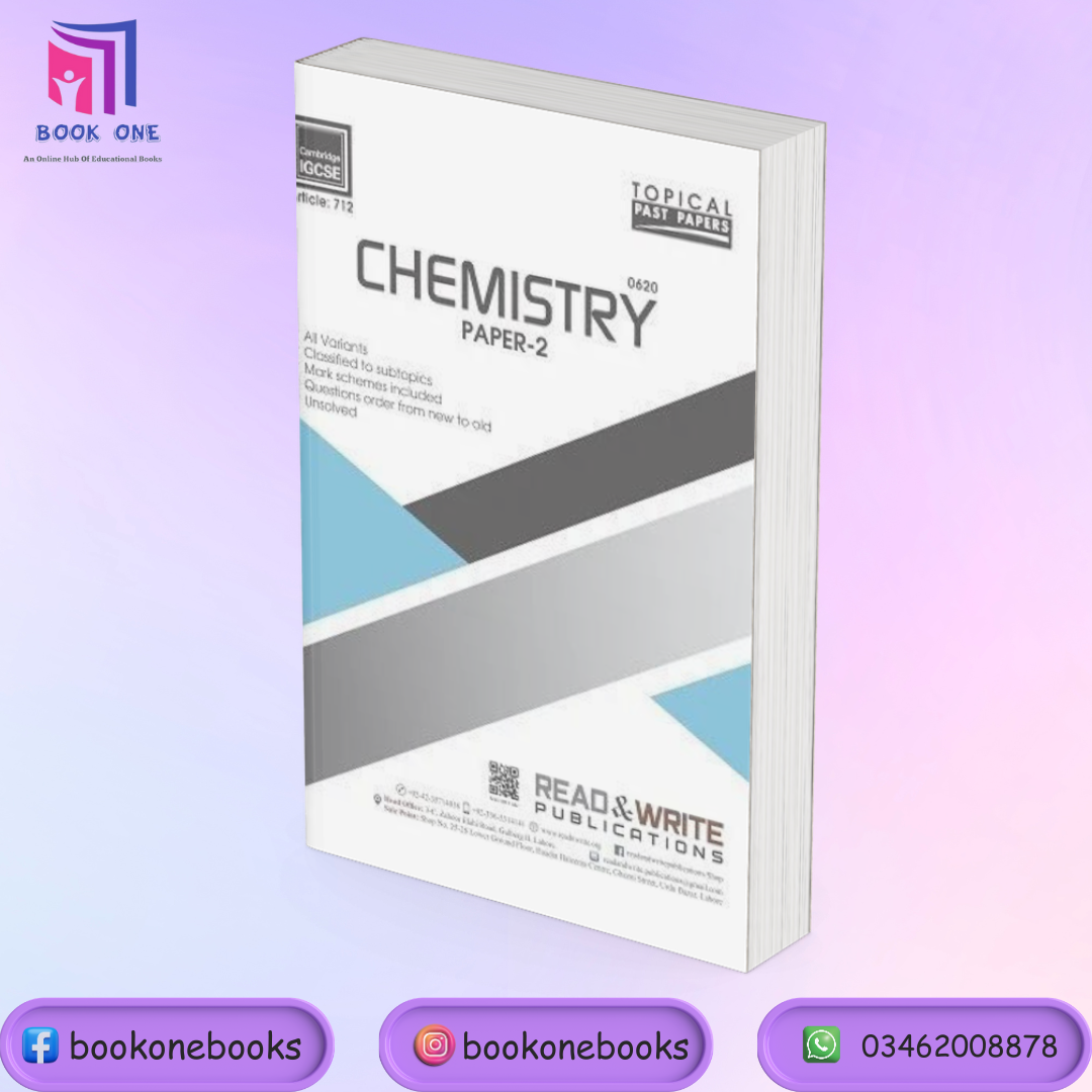 Chemistry IGCSE P-2 Topical Past Papers Art #712 – BOOKONE.PK Chemistry IGCSE P-2 Topical Past Papers Art #712 – BOOKONE.PK