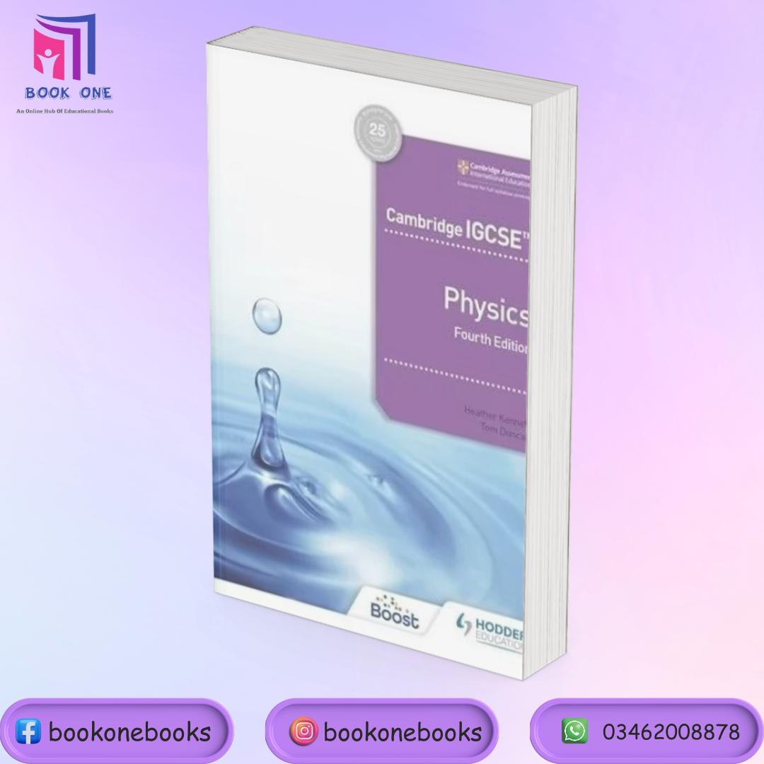 Cambridge IGCSE Physics 4th Edition Hodder – BOOKONE.PK
