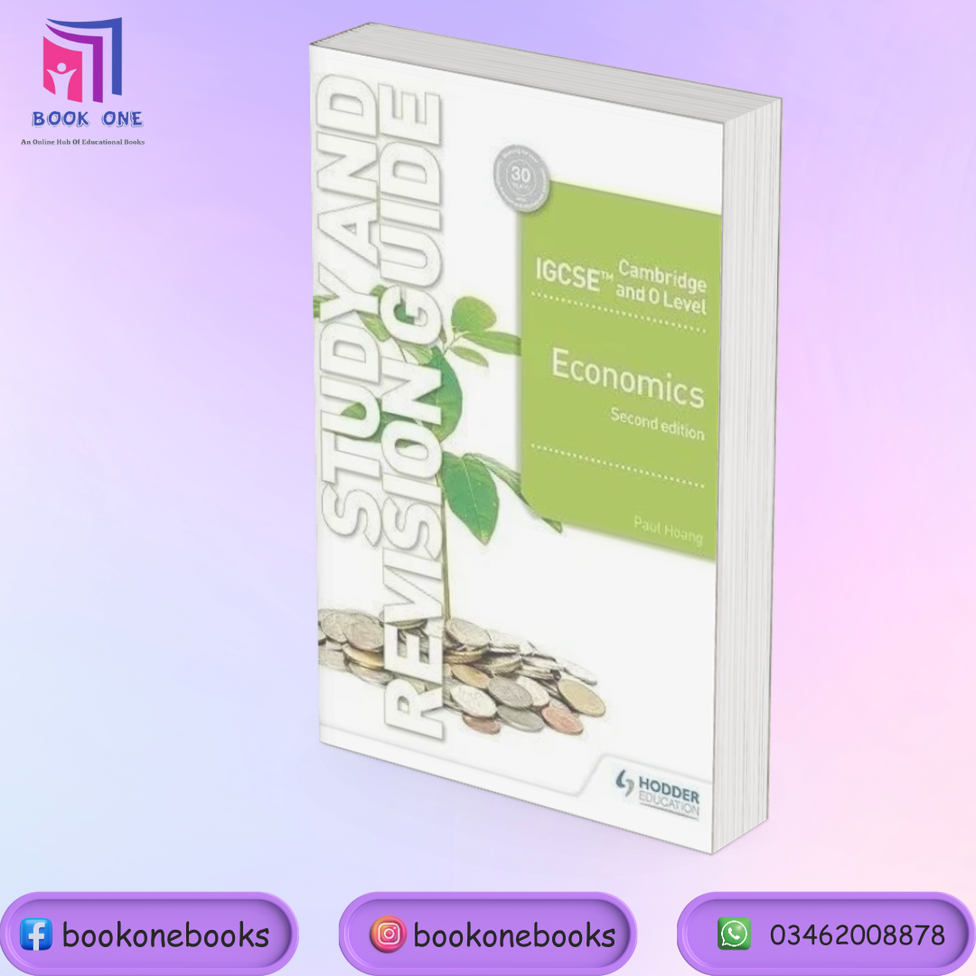 Cambridge IGCSE and O Level Economics Study & Revision Guide Hodder – BOOKONE.PK