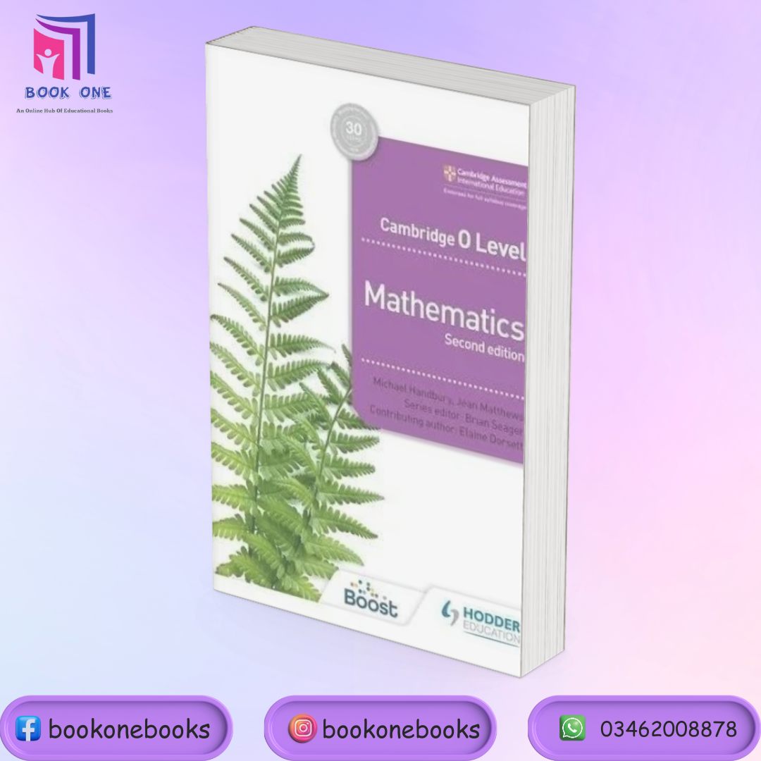 Cambridge O Level Mathematics Hodder 2nd Edition – BOOKONE.PK