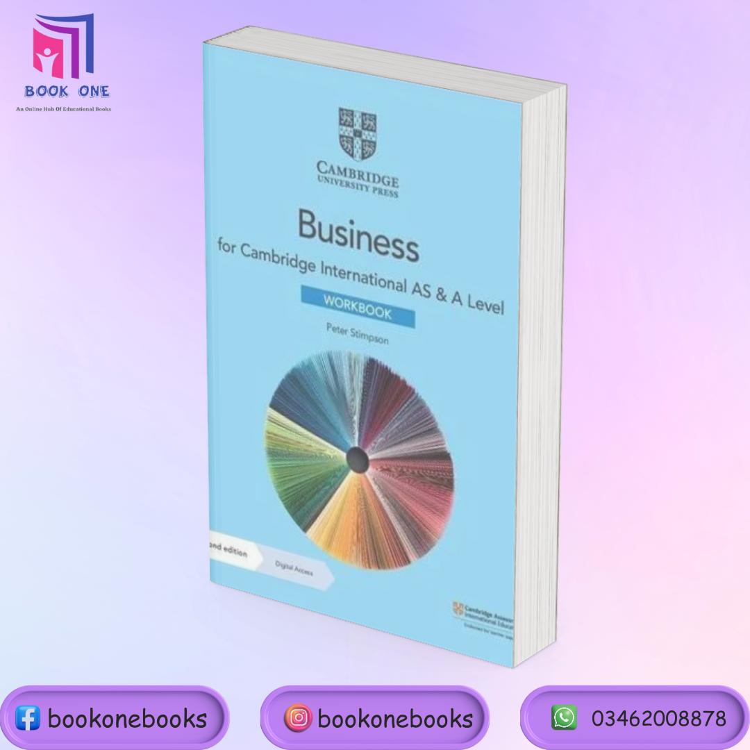 Cambridge As And A Level Business Workbook 2nd Edition Bookone Pk