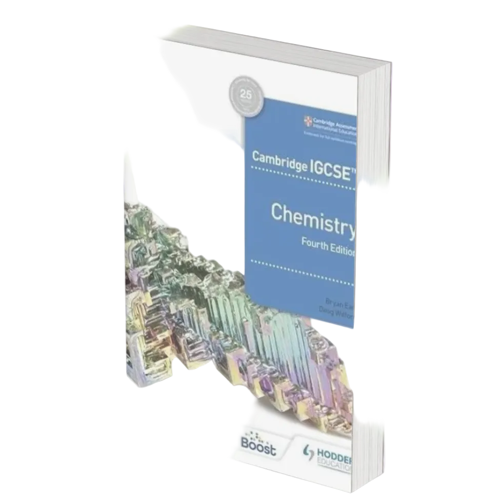 Cambridge IGCSE Chemistry 4th Edition Hodder – BOOKONE.PK