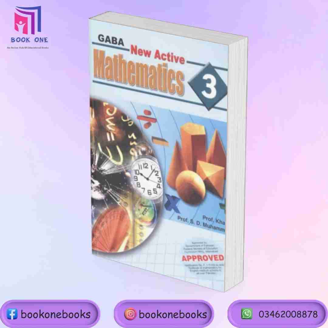 Gaba New Active Mathematics Book 3 – BOOKONE.PK