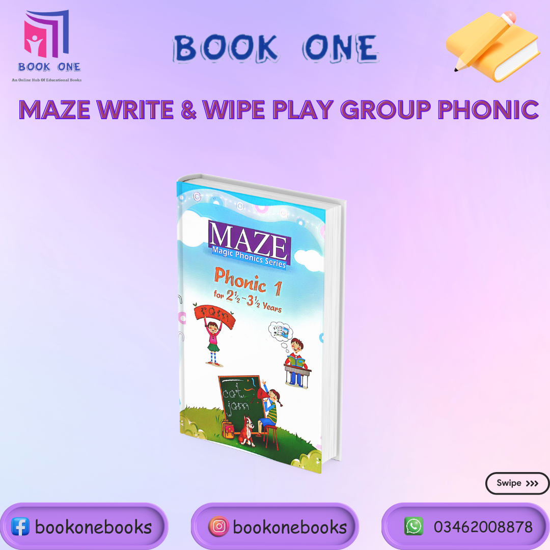 Maze Magic phonic Pre Year 1 For Playgroup – BOOKONE.PK