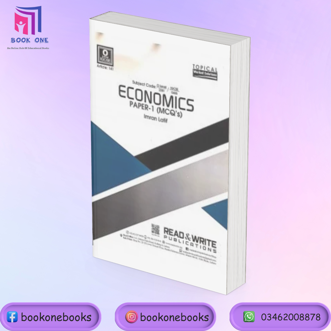 Economics O Level P1 MCQ Topical/Yearly Art #141 – BOOKONE.PK