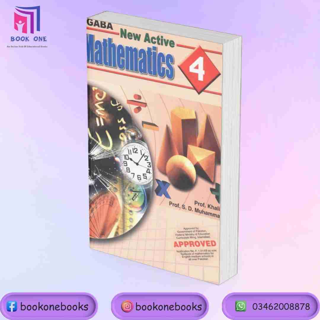 Gaba New Active Mathematics Book 4 – BOOK ONE