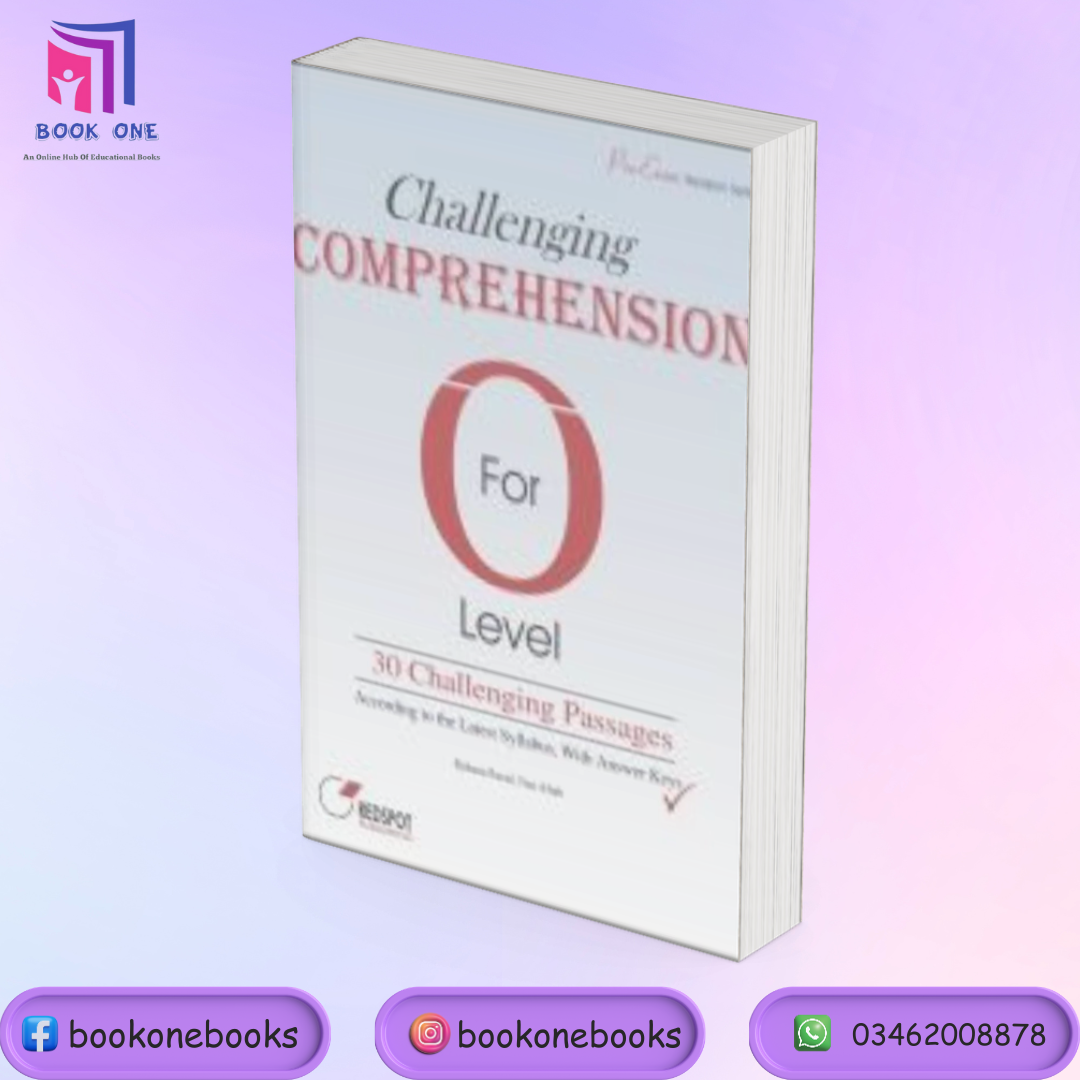 Challenging Comprehension for O Level – BOOKONE.PK