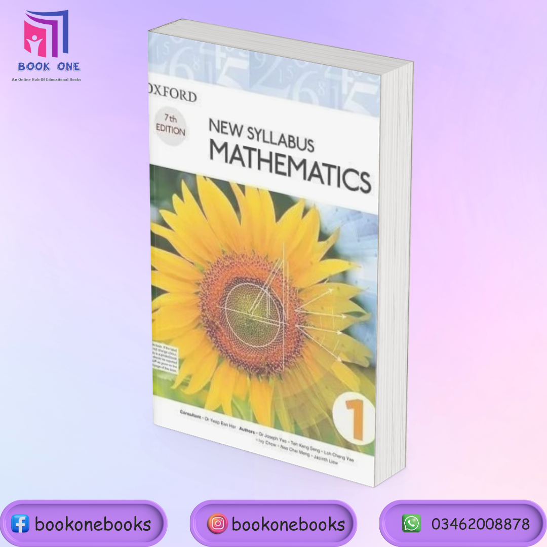 Oxford New Syllabus D Mathematics NSM Book 1 (D1) 7th Edition – BOOKONE.PK