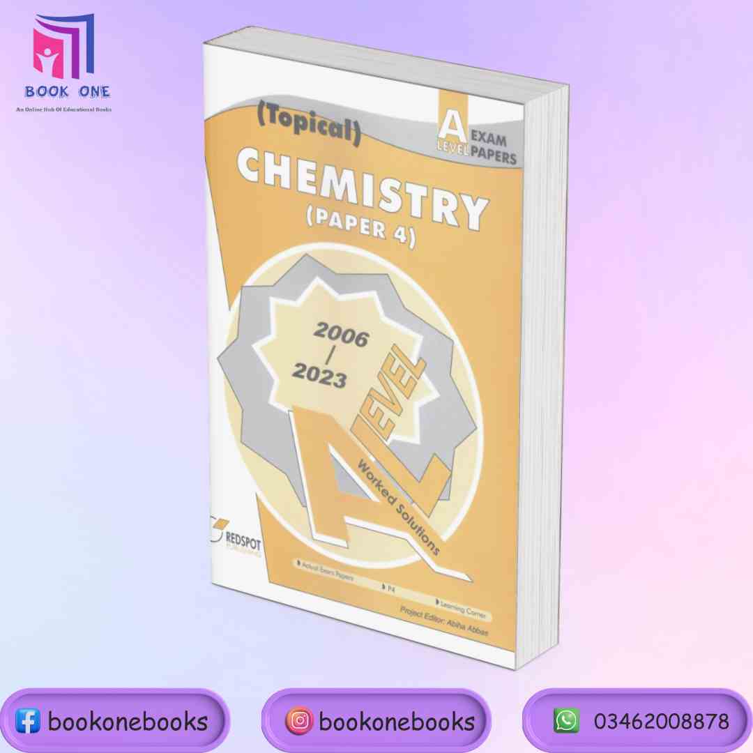 Redspot A Level Chemistry Paper 4 Topical 2024 Edition – BOOKONE.PK