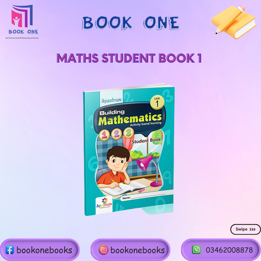 Building Mathematics Worksheet level 1 – BOOKONE.PK