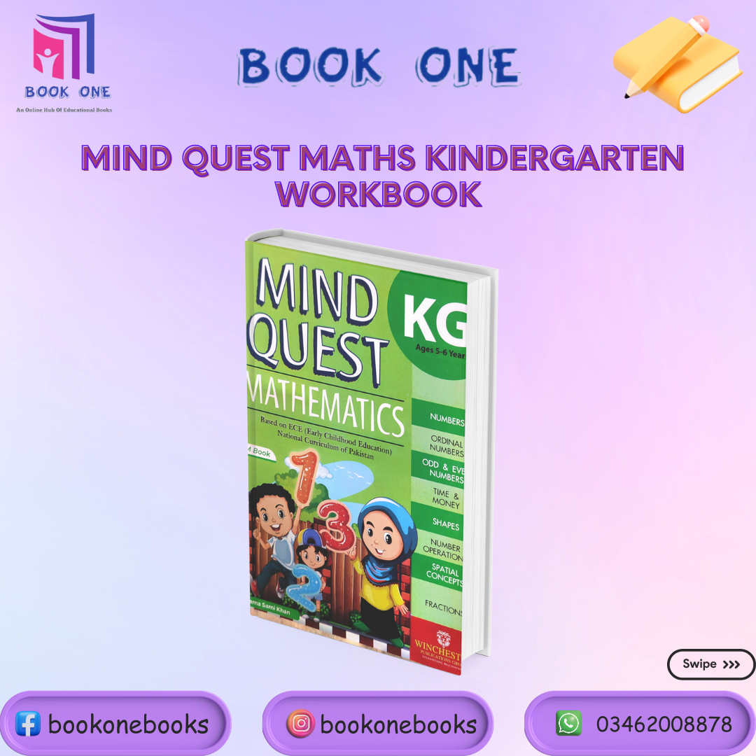 Mind Quest Mathematics Book Kindergarten – BOOKONE.PK