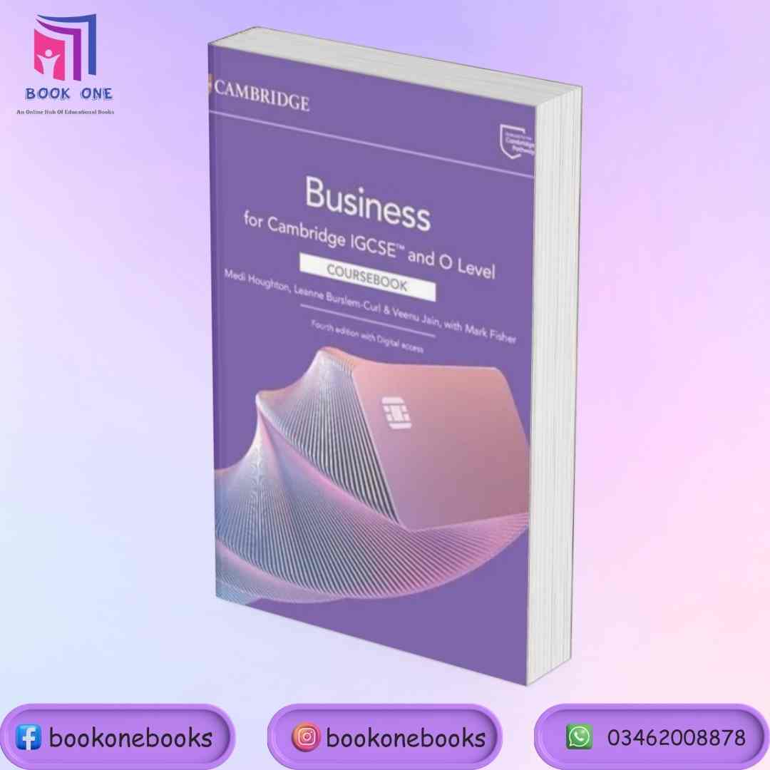 Cambridge IGCSE and O Level Business Coursebook 4th Edition – BOOKONE.PK