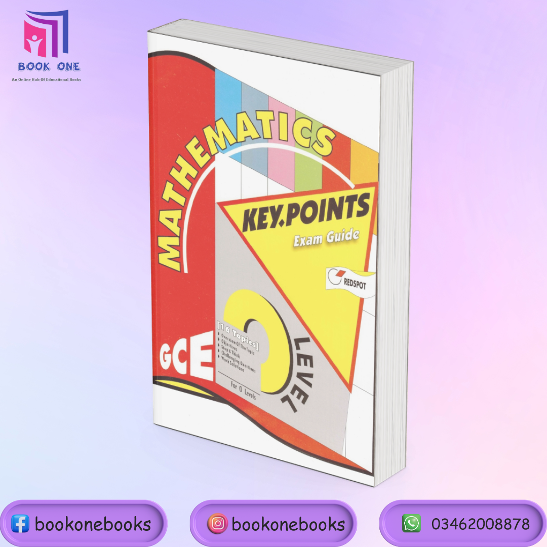 GCE O Level Mathematics Key Points Latest Redspot – BOOKONE.PK
