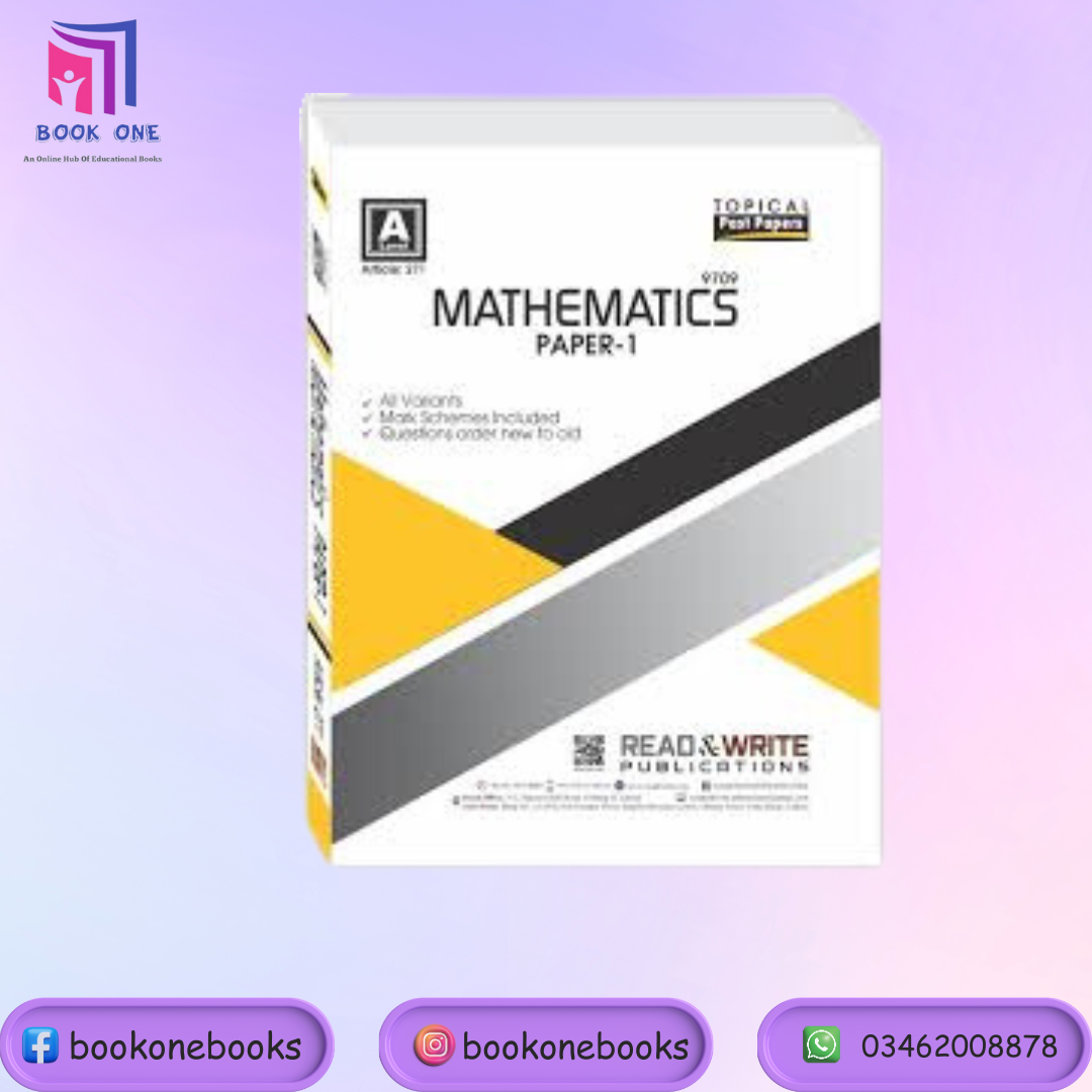 Mathematics A Level P1 Topical Past Paper Art #271 – BOOKONE.PK