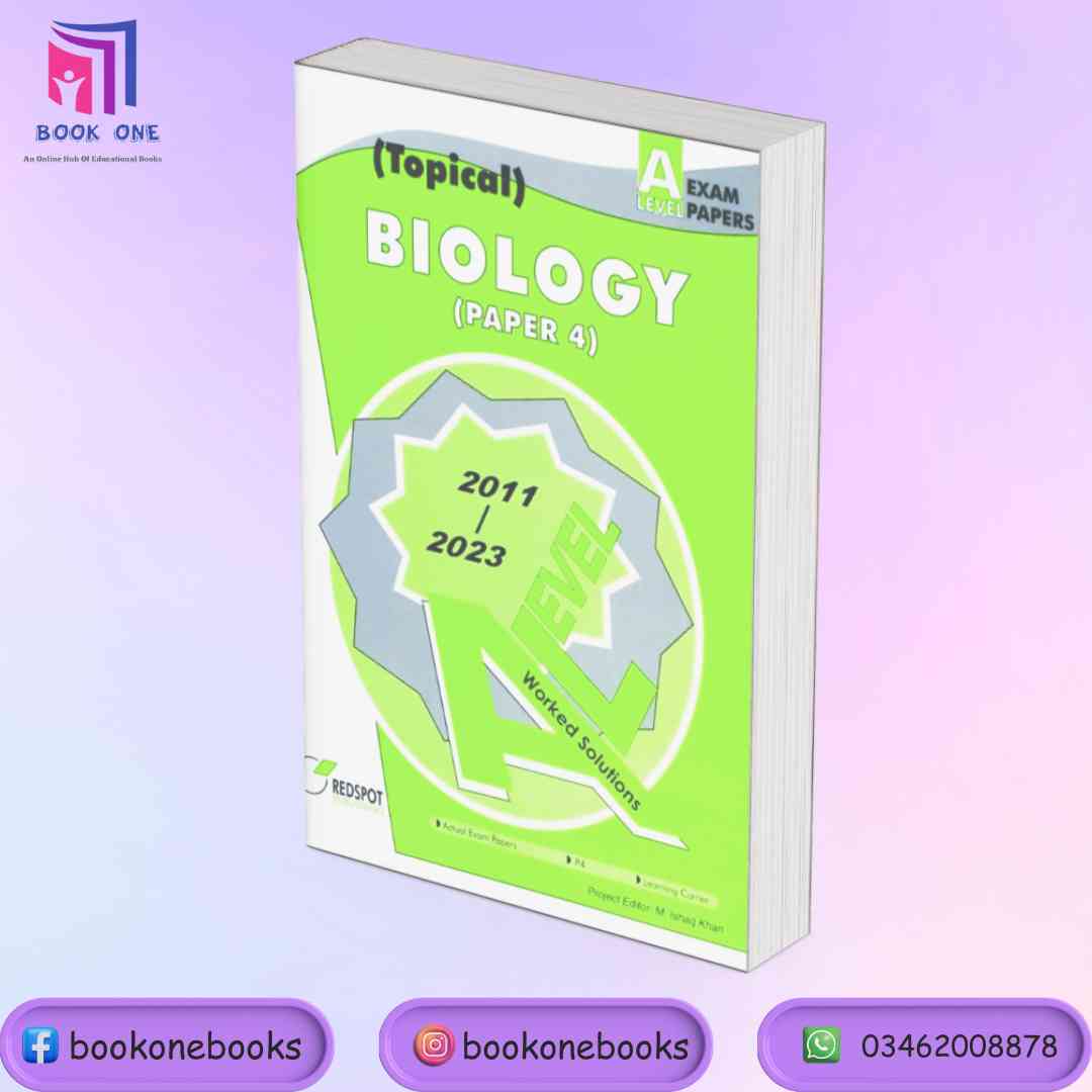 Redspot AS Level Biology Paper 4 Topical 2024 Edition – BOOK ONE