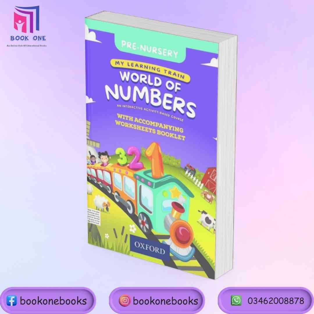 World Of Numbers (My Learning Train) Pre Nursery – BOOK ONE
