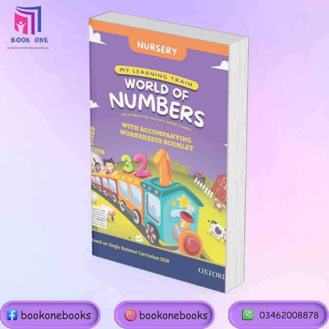World Of Numbers (My Learning Train) Nursery – BOOKONE.PK