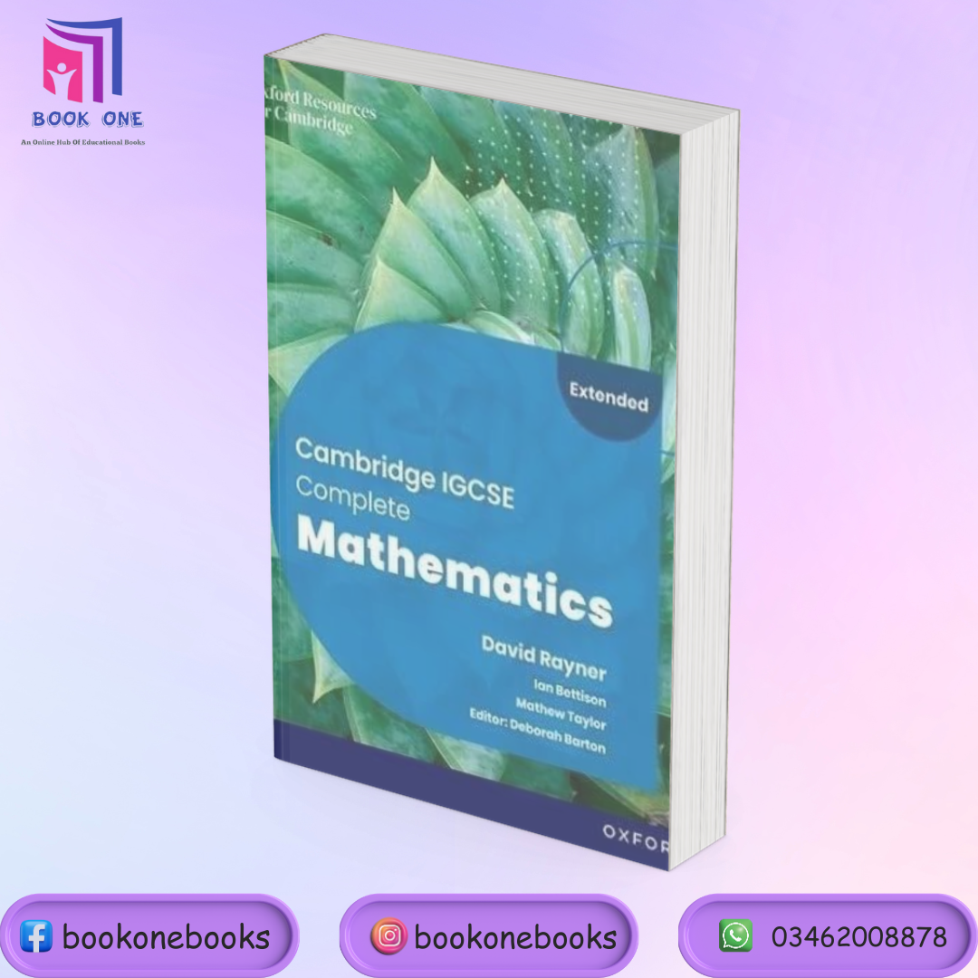 Complete Mathematics for Cambridge IGCSE Student Book (Extended) 6th E – BOOKONE.PK