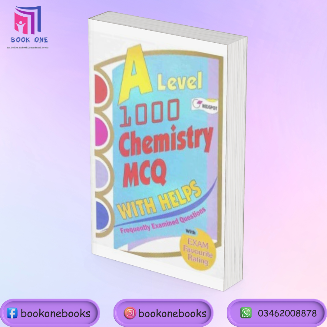 GCE A Level 1000 Chemistry MCQ with Helps Redspot – BOOKONE.PK