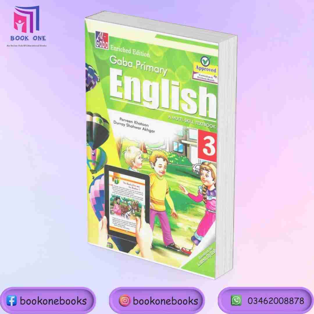 Gaba Primary English Book 3 – BOOKONE.PK