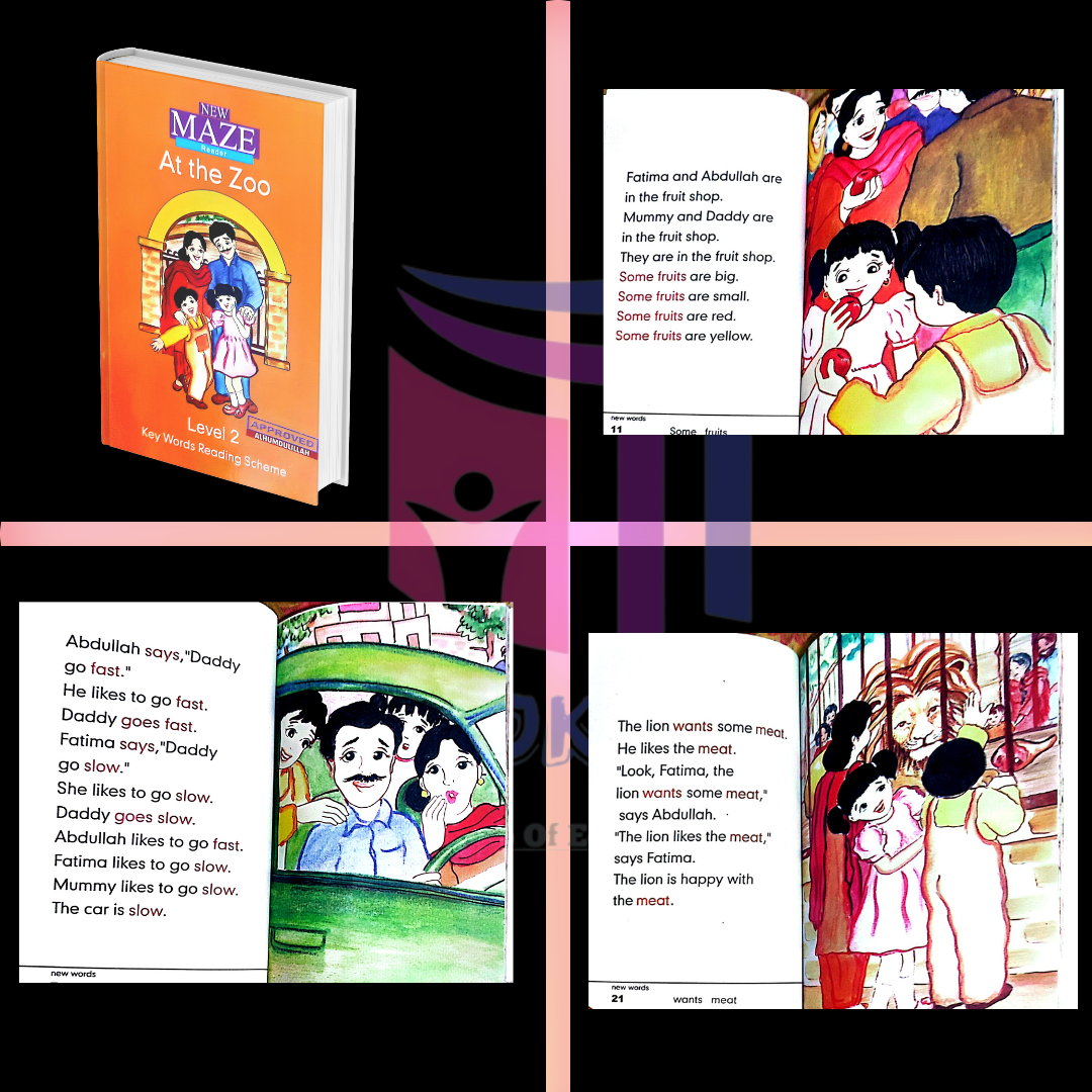 Maze Reader Level 2 For Nursery – BOOKONE.PK